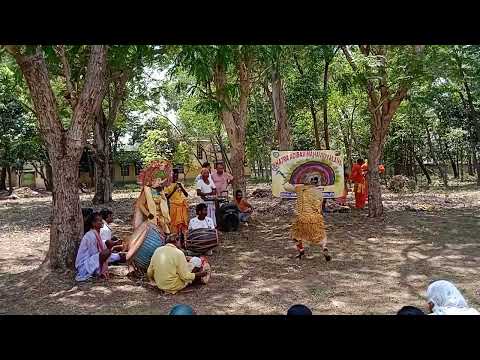 khatra adibasi mahavidyalaya two day's seminar, Dept of History chhou shiv dance.
