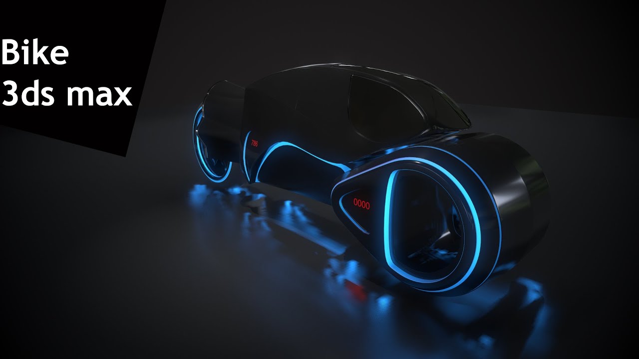 Modeling Tron Bike - 3ds max tutorial part - 1