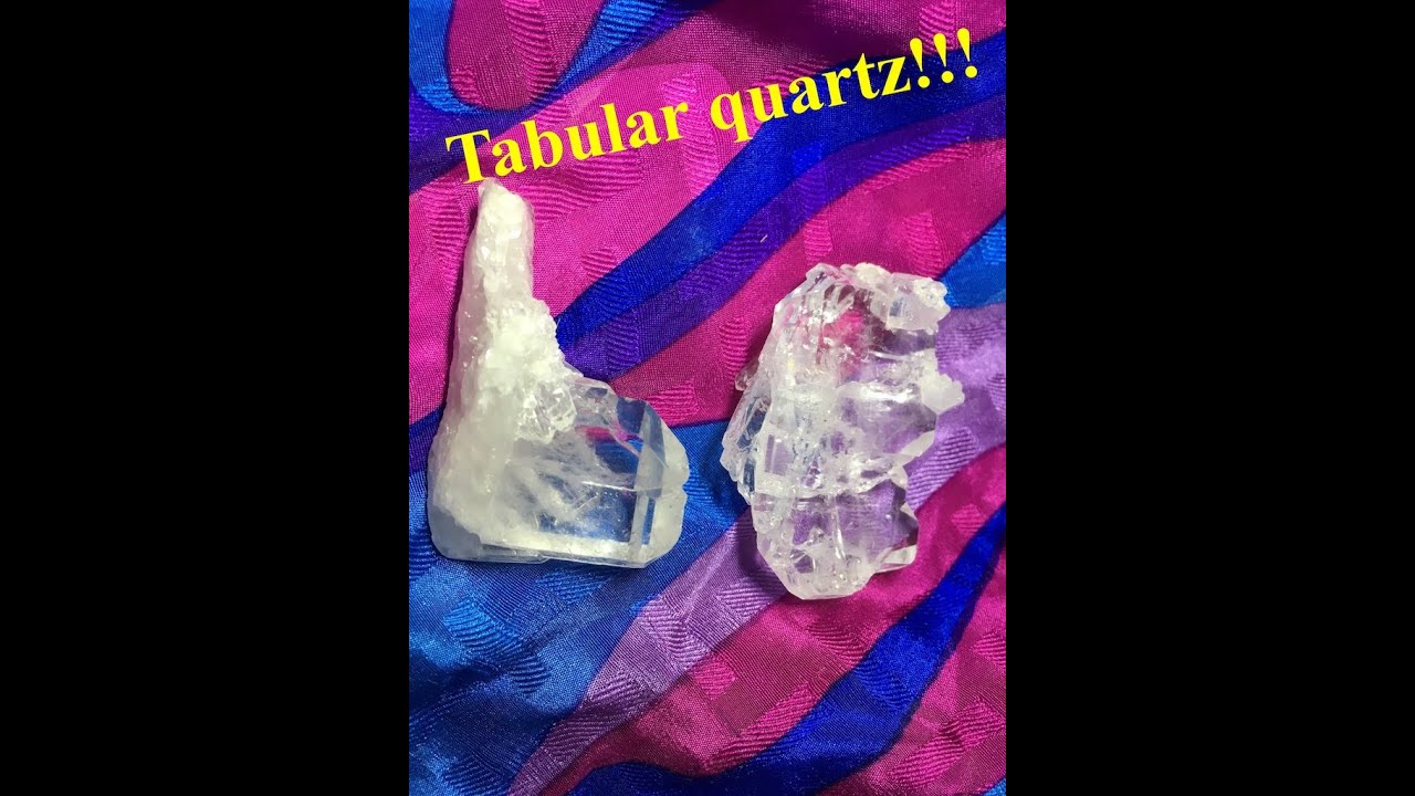 Let's Talk About Tabular Quartz!!!