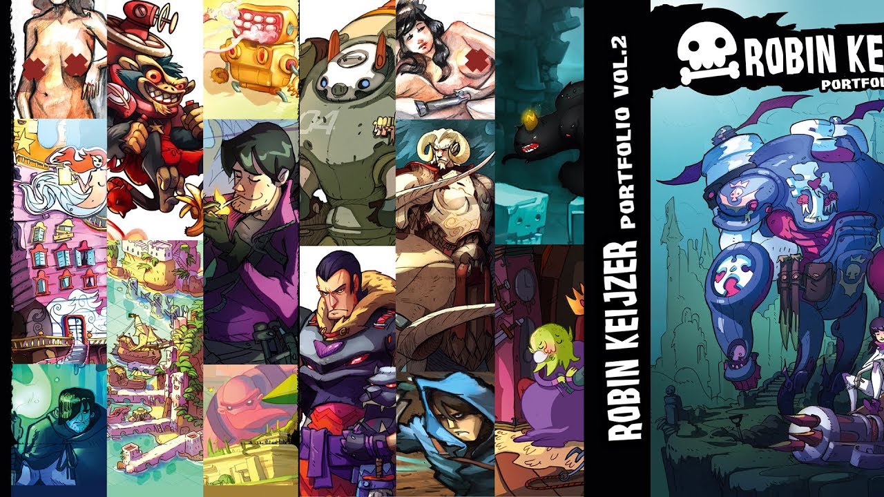 Robins Portfolio Artbook