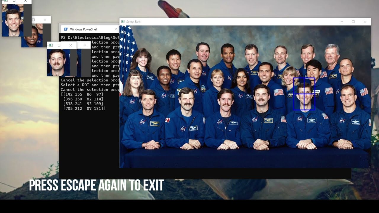 Select Multiple ROIS tutorial demo