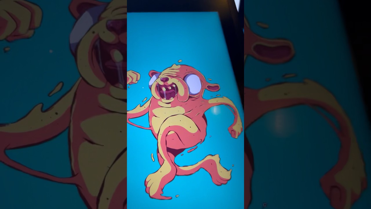 Adventure Time Fan Art in Illustrator - The most insane Jake you evr seen ✍️