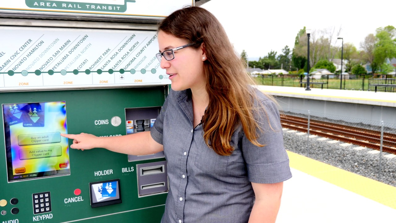 How to use the fare machines at SMART stations