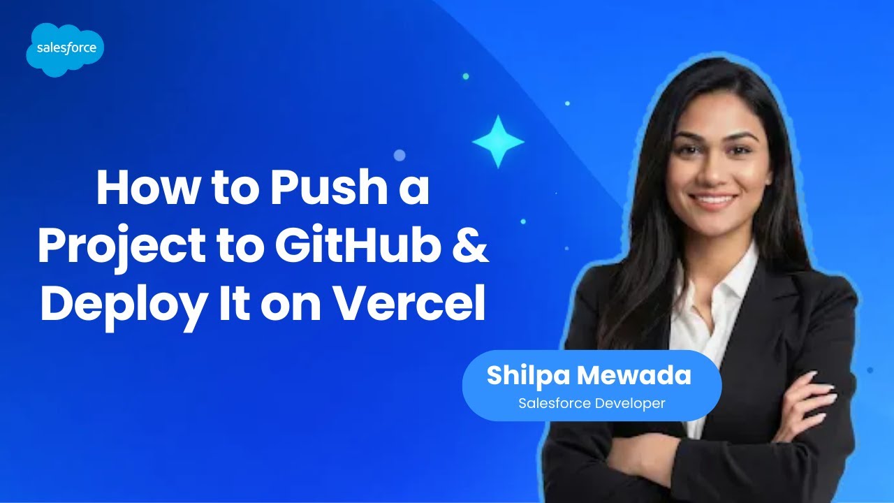 How to Push a Project to GitHub & Deploy It on Vercel