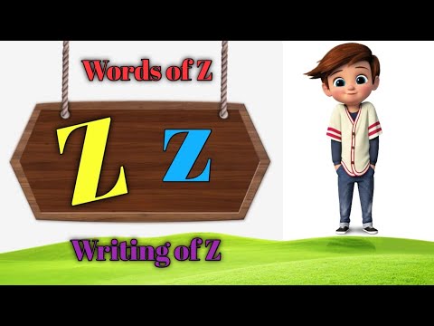 English Z | words of Z | writing of Z | words that start with Z | z vocabulary | english alphabet |