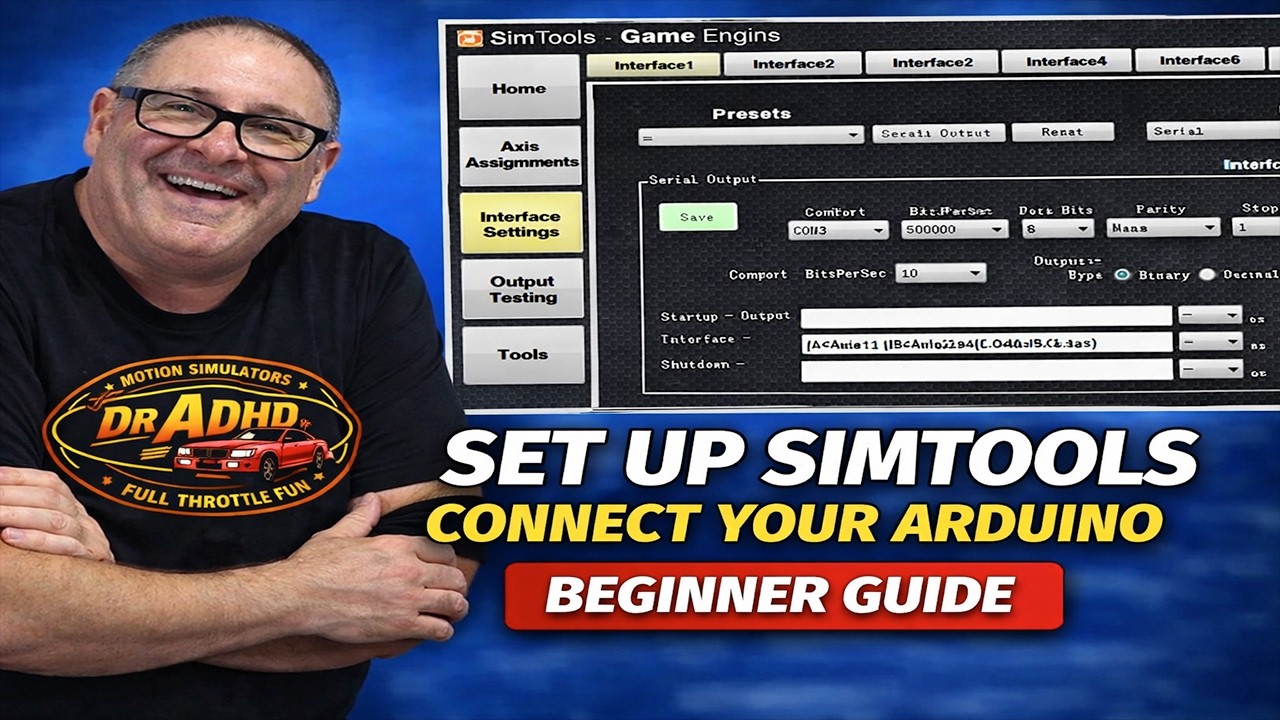 DIY Motion Simulator Set-Up For SimTools Beginners 
