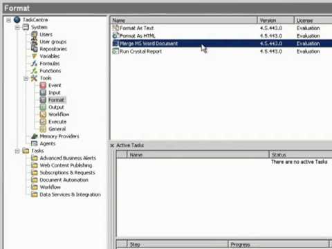 TaskCentre for SAP Business One 6 of 8 - Product Tour - Format Tools