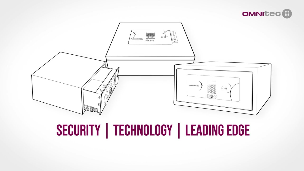Safes for hotel room and office by Omnitec Systems