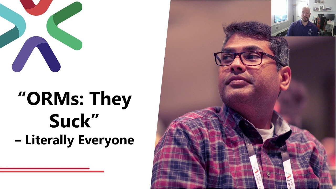 ORMs and the DBA: How to Keep Both Happy - Dan Mallott