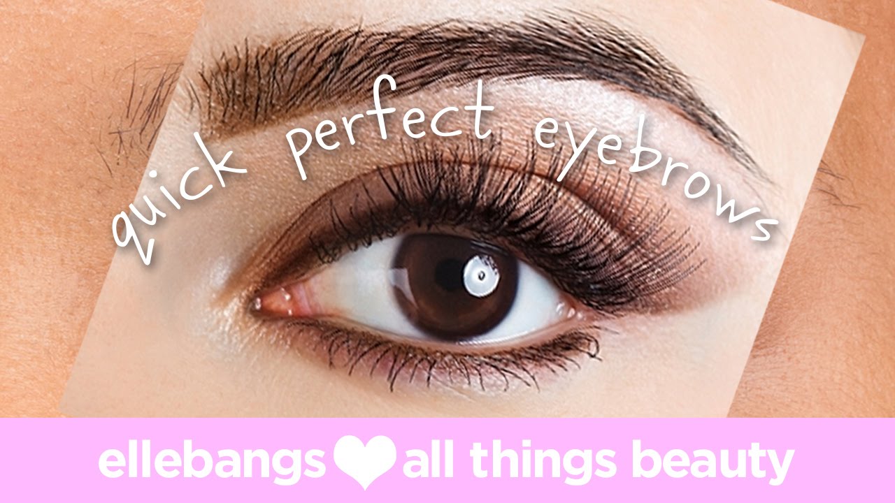 DIY: 5 Minutes to Perfect Eyebrows