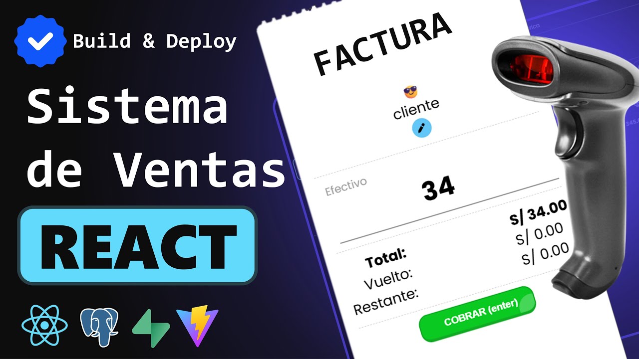 Crea y Despliega un Sistema de Ventas FULL STACK con REACT y PostgreSQL | 2025