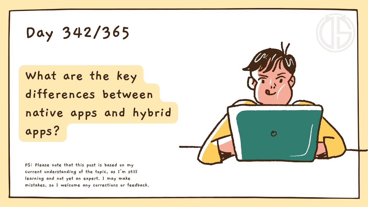 What are the key differences between native apps and hybrid apps?