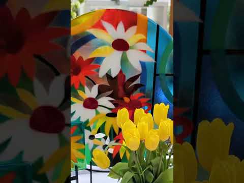 Beautiful art glass to inspire your home with light, colour, and personality