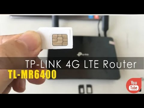 TP Link 4G LTE TL-MR6400 Router UNBOXING & Speed Test