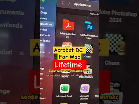 Adobe Acrobat for Mac | PDF editor Software install in MacBook ????
