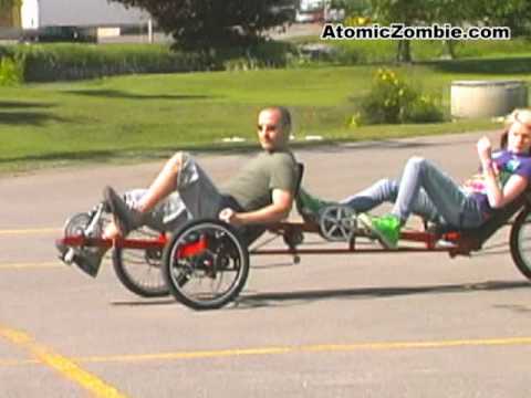 Tandem Atomic Zombie Trike | Trike Asylum