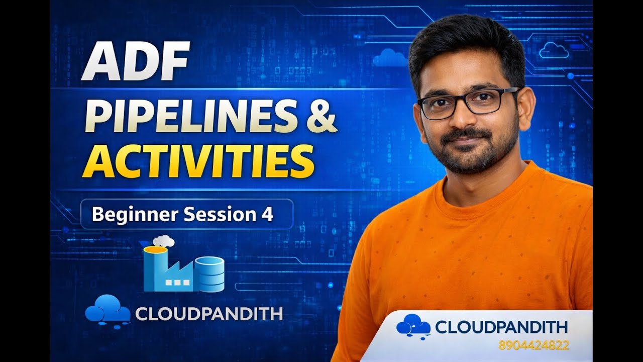 4. ADF Pipelines and Activities Explained | Azure Data Factory Beginner ETL Tutorial | Data Factory