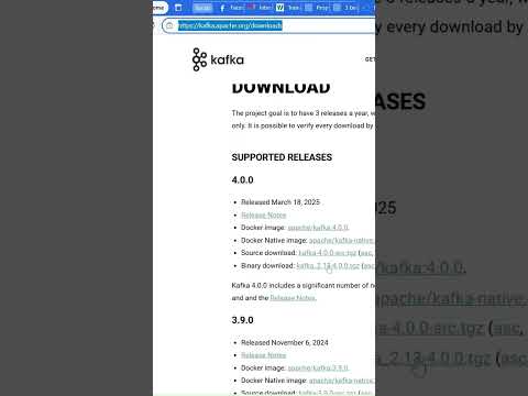 Apache Kafka install in Windows 11 without Zookeeper using KRaft details in description