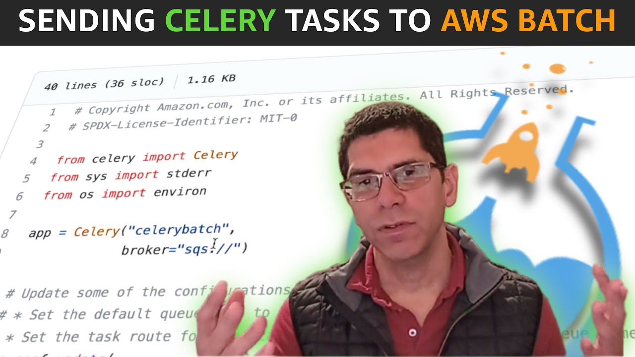 Sending Celery tasks to AWS Batch for heavy lifting