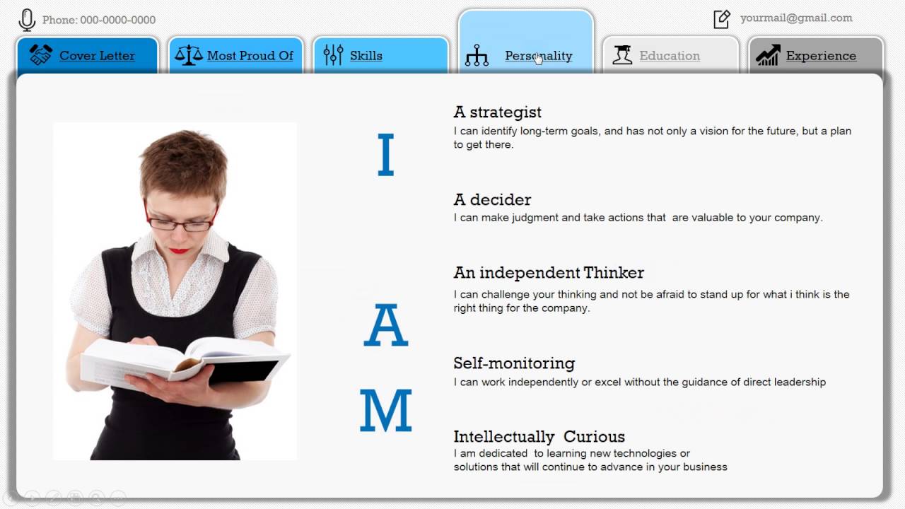 PowerPoint Resume Template