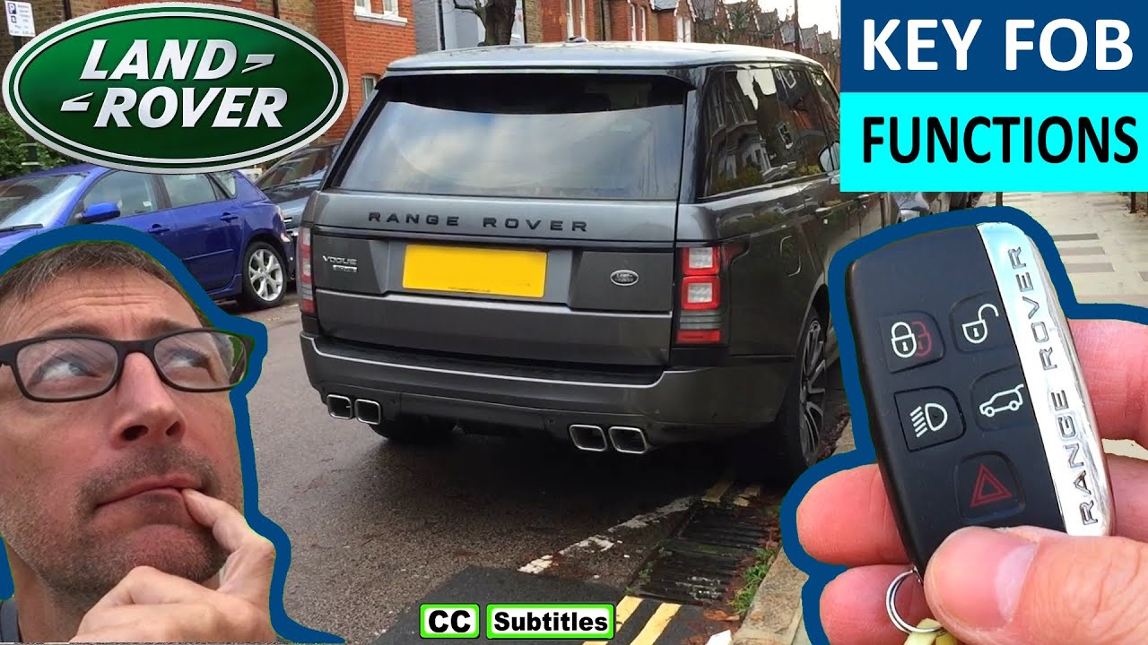 Range Rover Smart Key Functions Overview