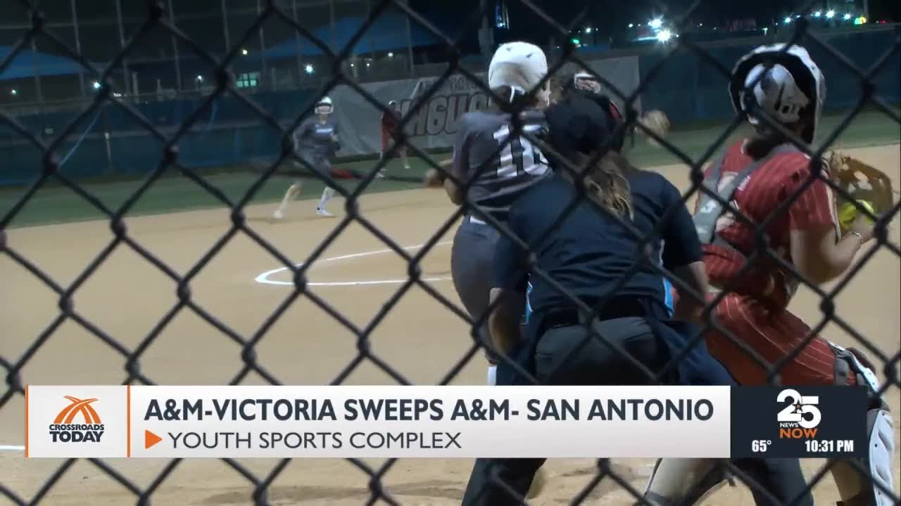 Texas A&M-Victoria softball sweeps A&M San Antonion in doubleheader action