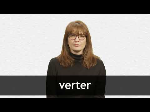 English Translation of “VERTER” | Collins Spanish-English Dictionary
