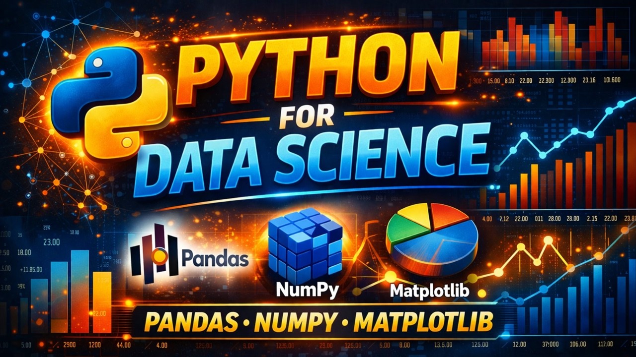 Python for Data Science Pandas, NumPy, Matplotlib