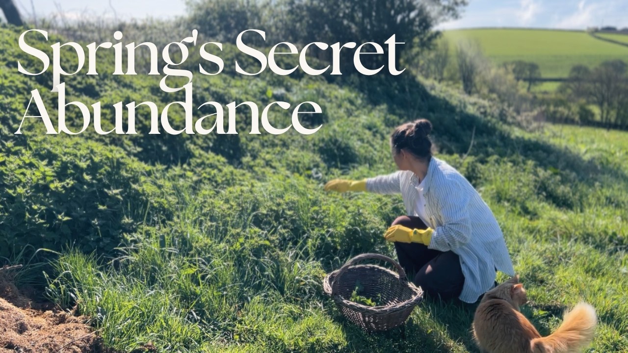 Slow Living in the English Countryside | Spring Foraging & Simple Rituals