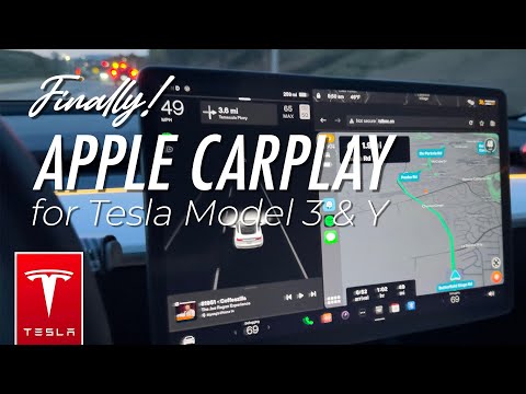 How to get Apple CarPlay for your Tesla Model 3 & Y Center Touchscreen Display! #2024 #tesla #model3