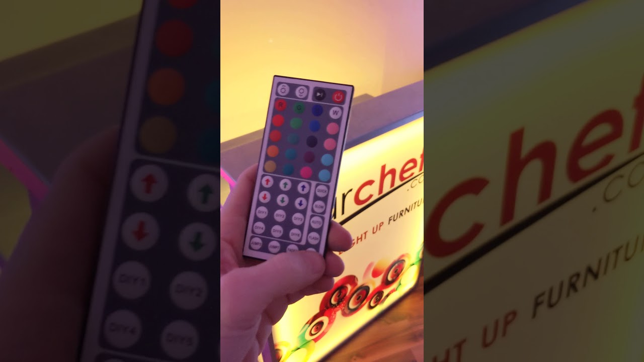 How to use basic 44 button led controller