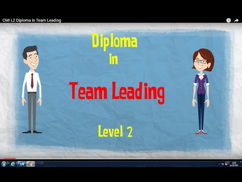 CMI L2 Diploma in Team Leading