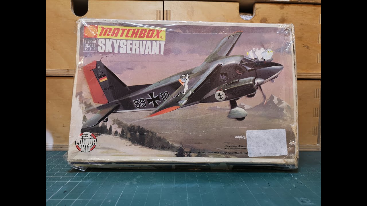 Matchbox Skyservant 1-72nd Scale Kit Build