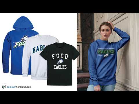 FGCU Florida Gulf Coast University Eagles - NCAA T-Shirts Hoodies Sweatshirts Hats Crewnecks