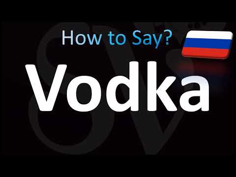 How to Pronounce ''Vodka Correctly in Russian!