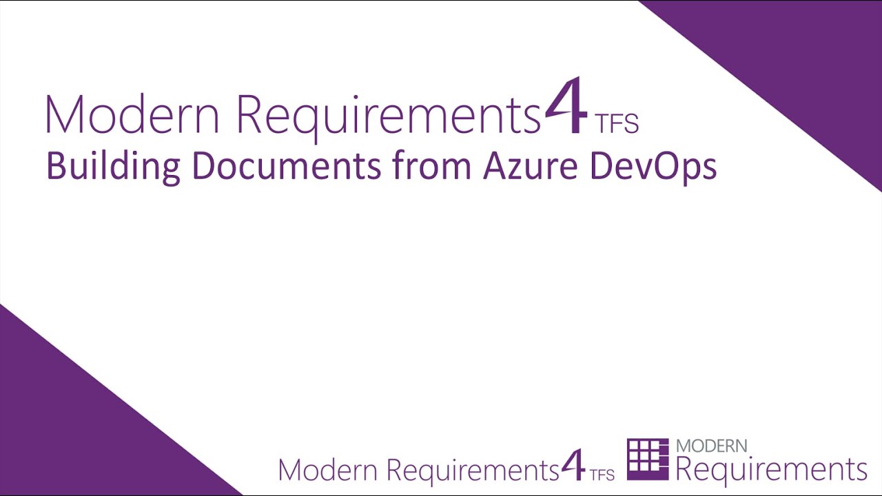Documenting Test Plans in Modern Requirements