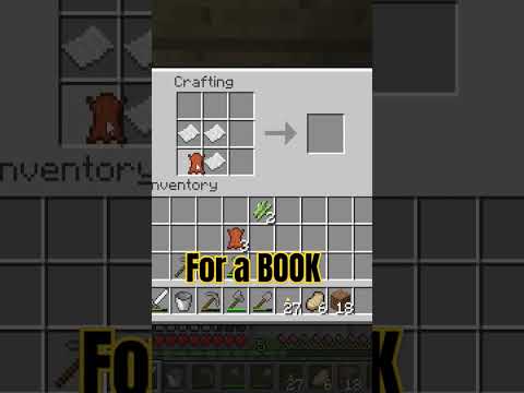 THIS Was the Recipe For a Book in Minecraft 1.0!?