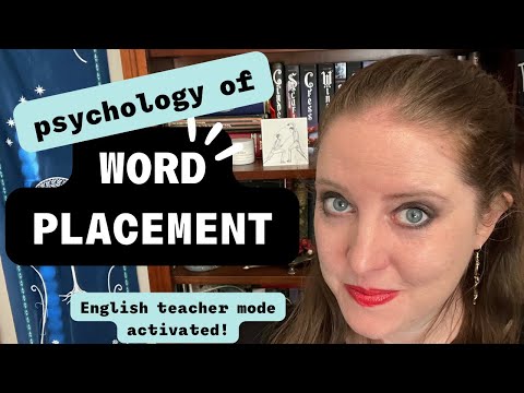 Psychology of Word Placement (blur words, writing great sentences, using white space)