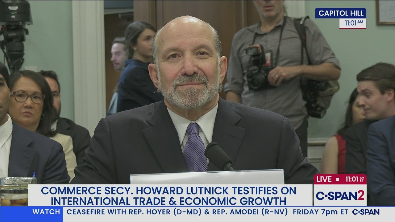 Commerce Secretary Howard Lutnick Testifies on Budget