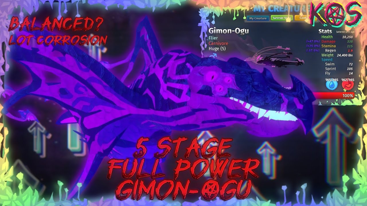 Gimon-Ogu | 5 Stage | Full Power | Creatures of Sonaria