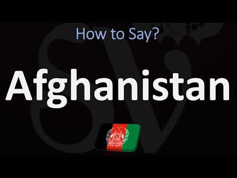How to Pronounce Afghanistan? (CORRECTLY)