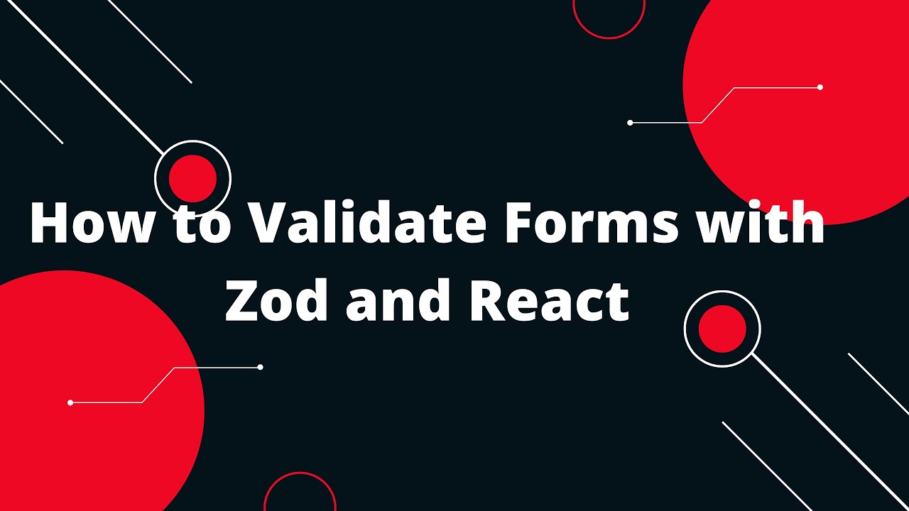 🔒 React Form Validation Made Easy with Zod! | Step-by-Step Guide 🛠️