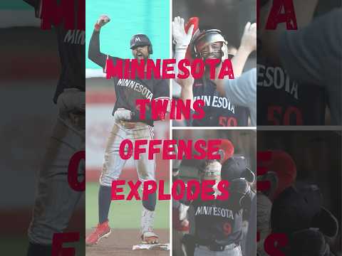The Minnesota Twins Offense was FUN last night 🔥