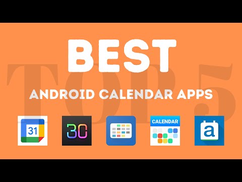 Top 5 Android Calendar Apps