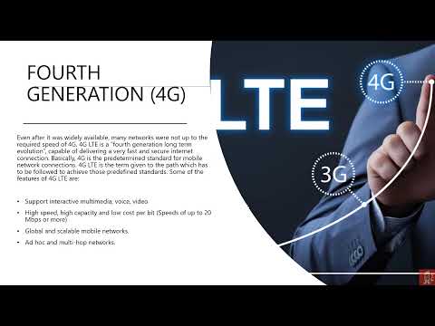 Comparison of 2g 3g 4g and 5g networks
