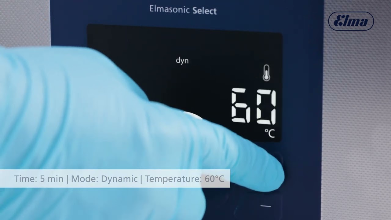 Elmasonic Select 30 ultralydsrengører med opvarmning, 2,7 l volumen ...