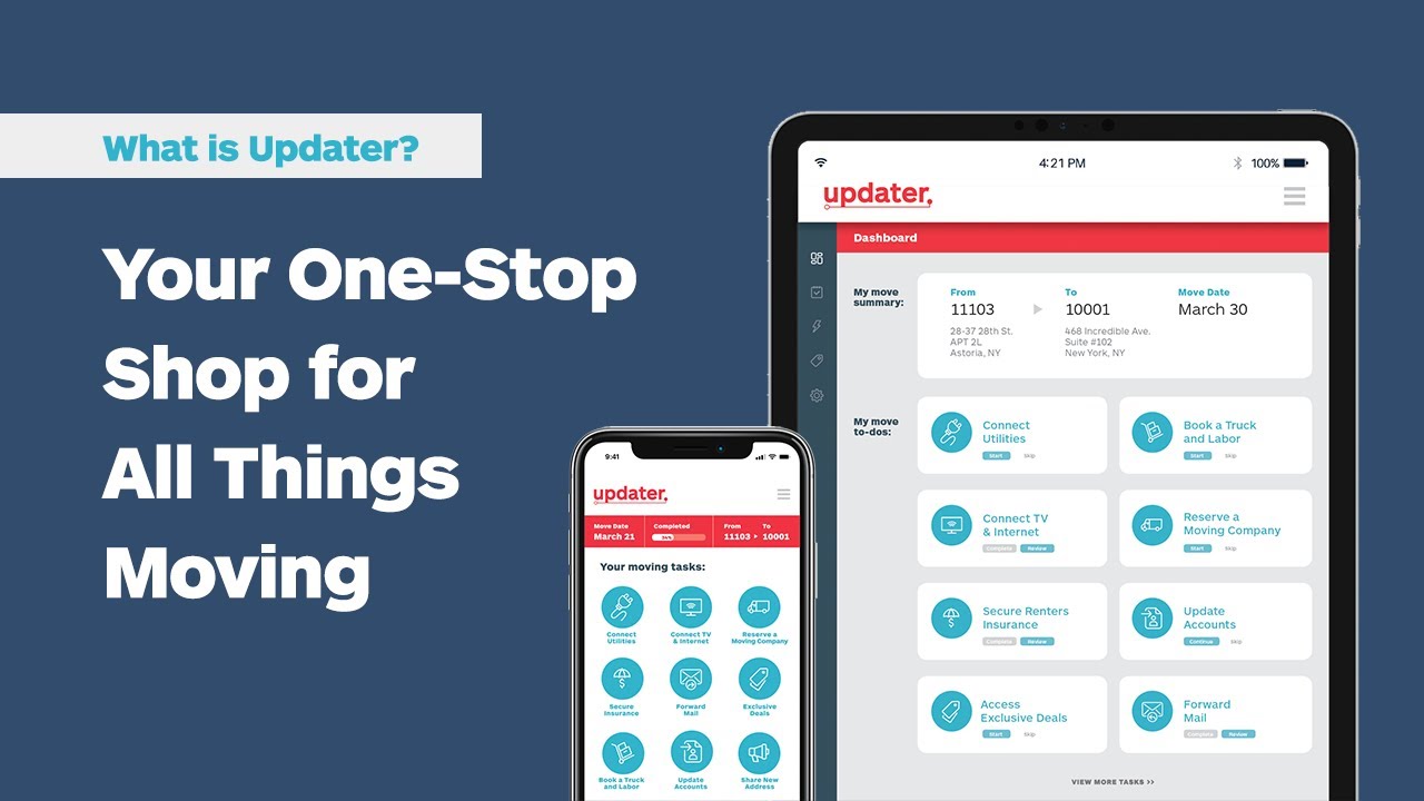 Updater – Moving Doesn’t Have to Be Stressful