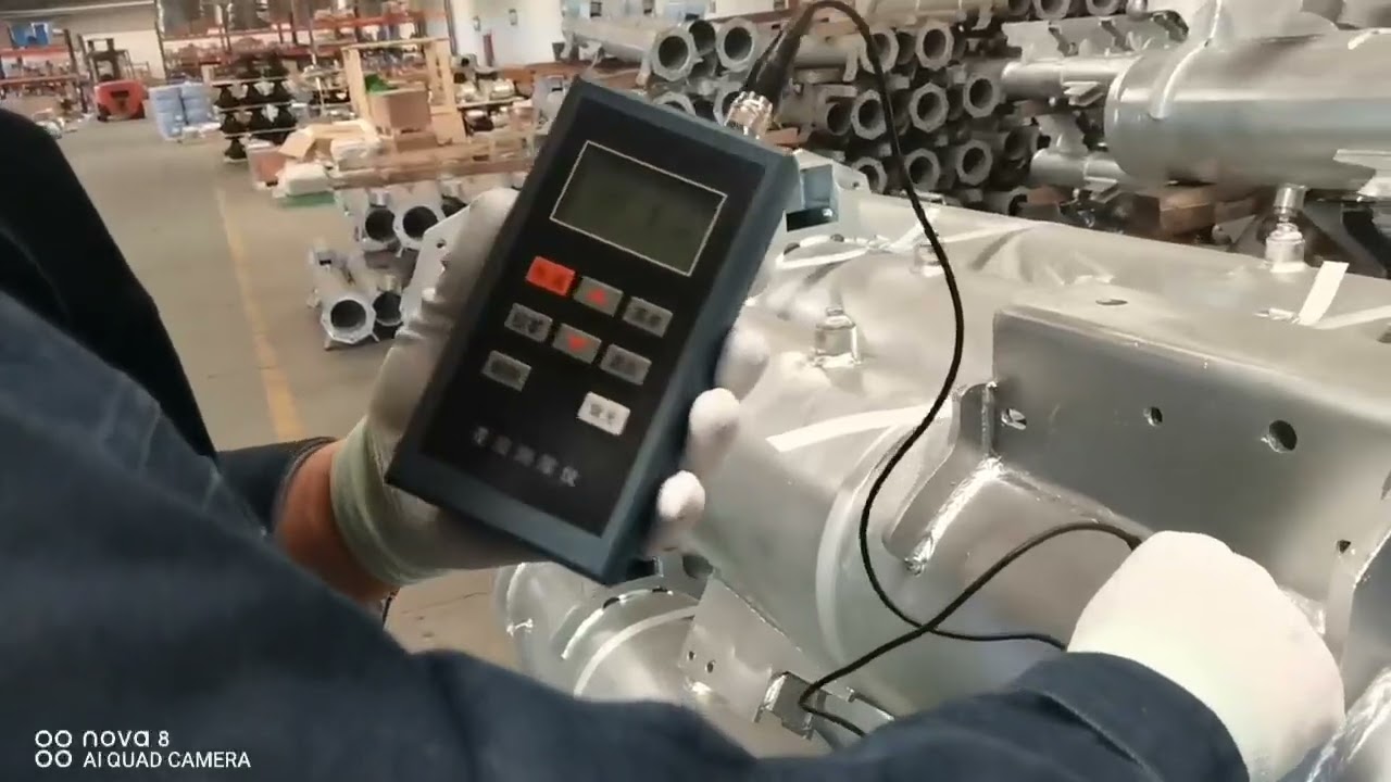 The galvanizing thickness regular test
