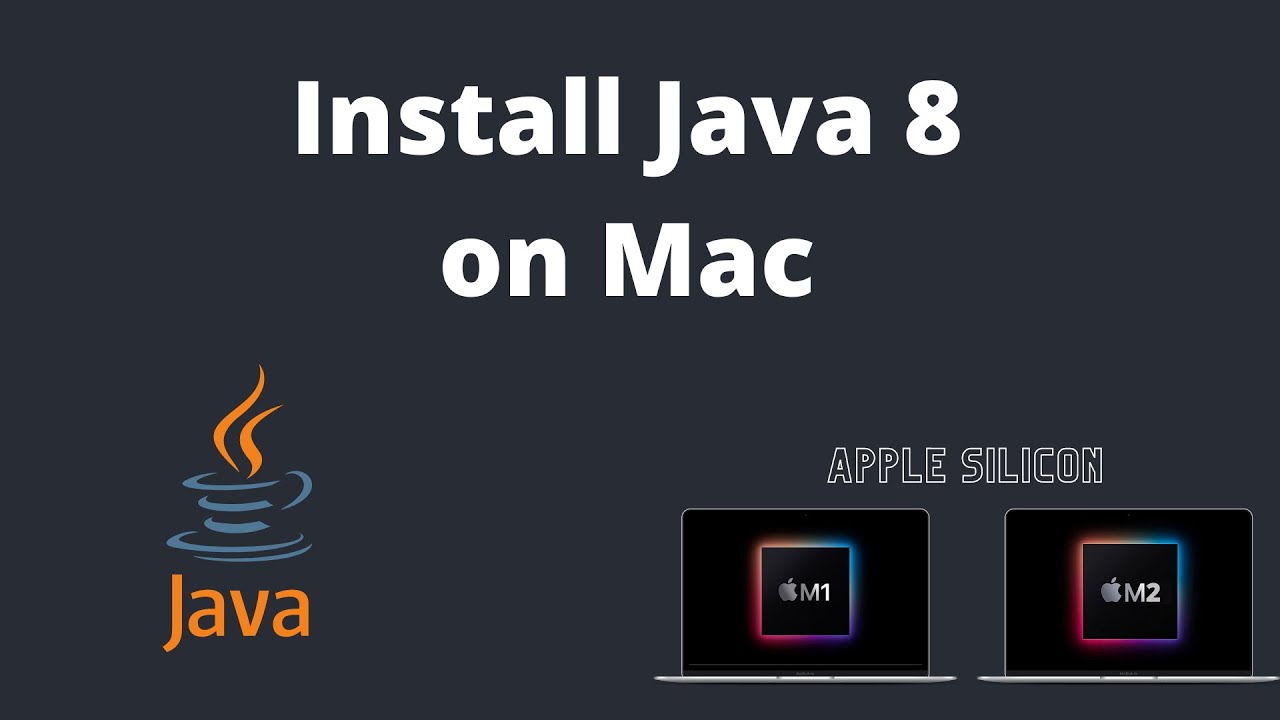 Install Java 8 on MacBook with Apple Silicon (M1, M2) | Oracle | Java JDK