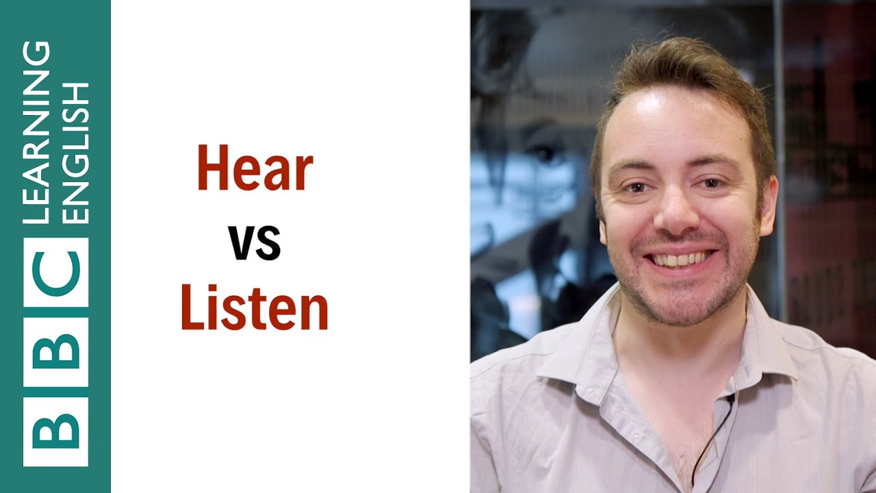What's the difference between 'hear' and 'listen'? - English In A Minute
